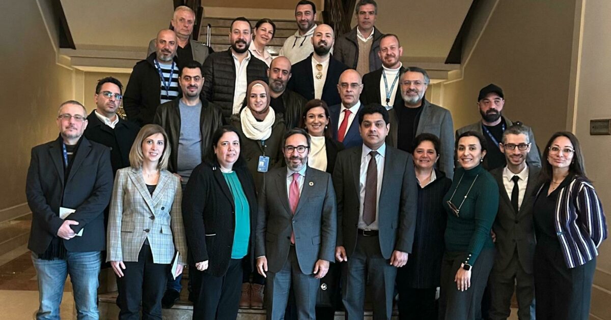 UNOPS Executive Director concludes Syria visit | UNOPS
