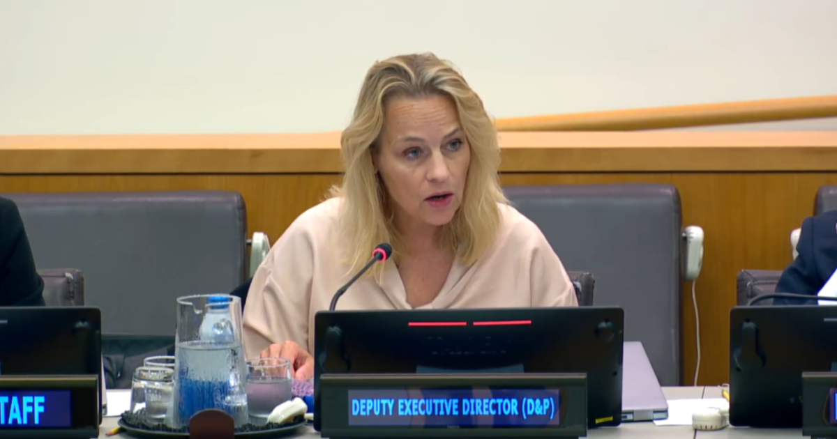 Statement by UNOPS Deputy Executive Director to the Annual… | UNOPS