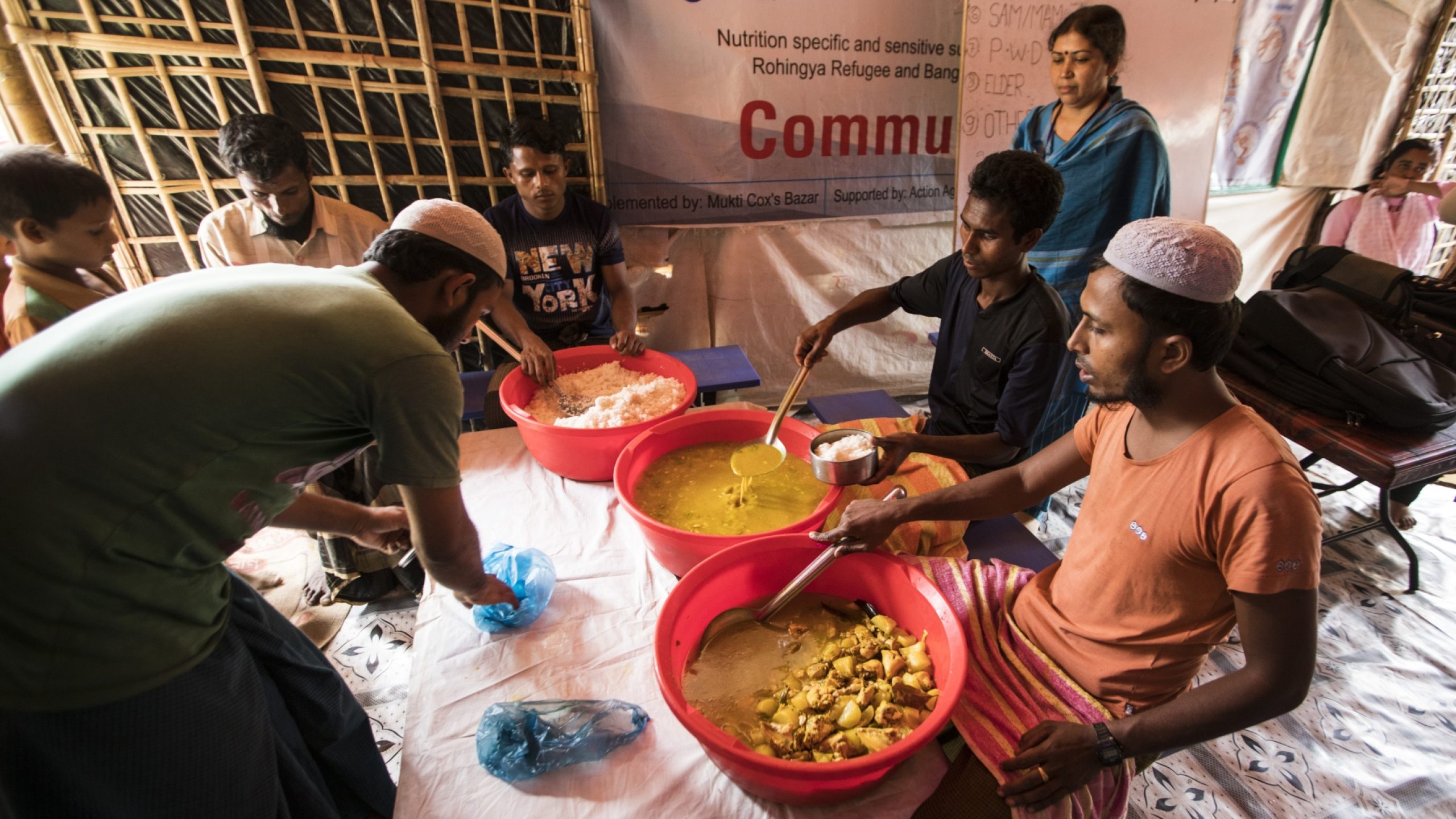 Life in a refugee camp | UNOPS