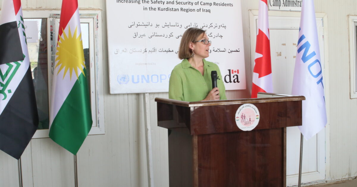 Canada and UNOPS support increased safety and security for… | UNOPS