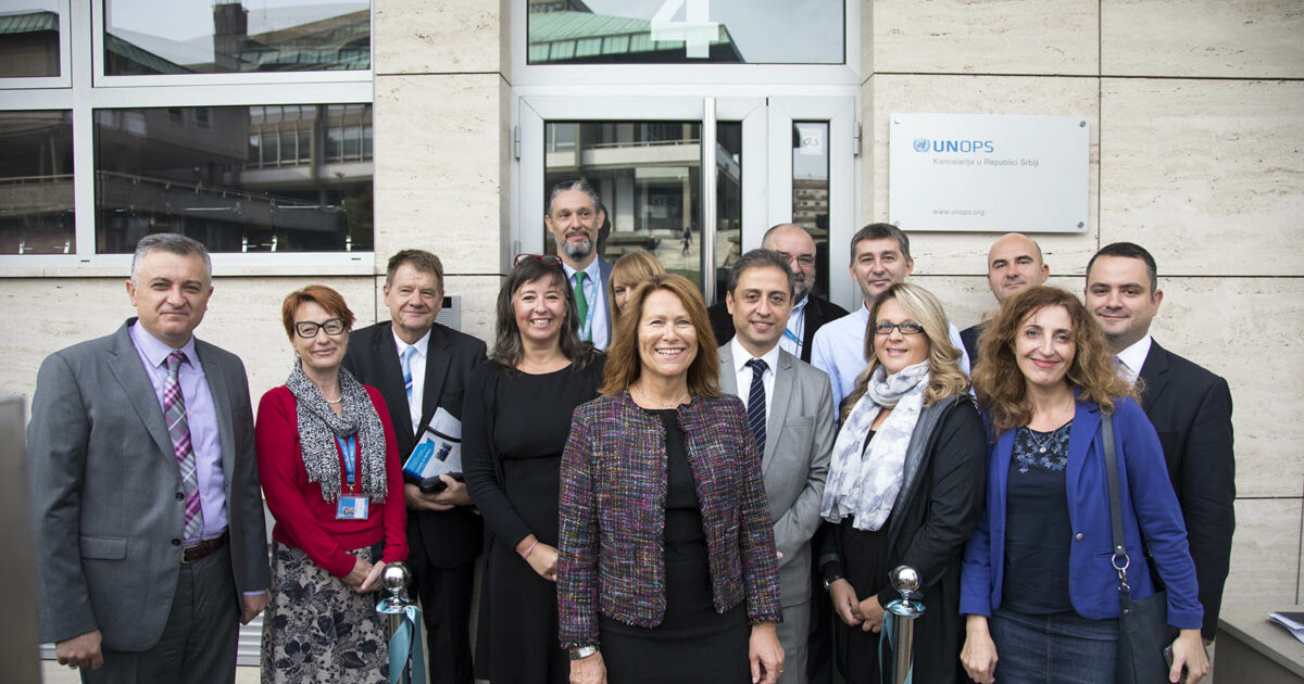 UNOPS Executive Director visits Serbia | UNOPS