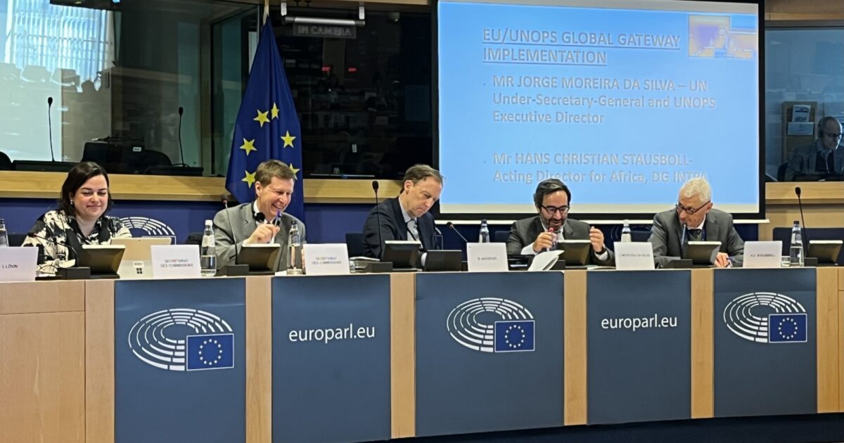 Remarks by UNOPS Executive Director at the European… | UNOPS