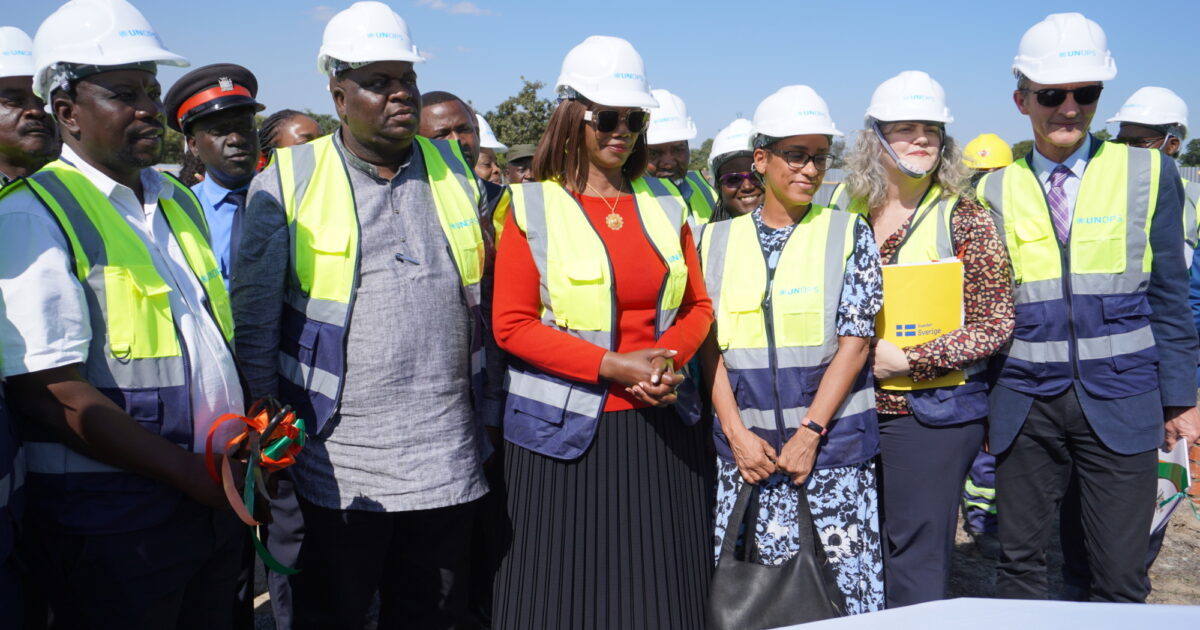 New medical oxygen production plant in Zambia | UNOPS