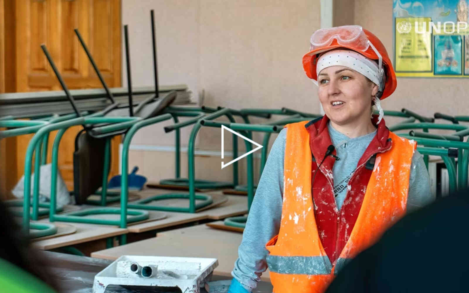 Connecting communities and advancing gender equality in The… | UNOPS